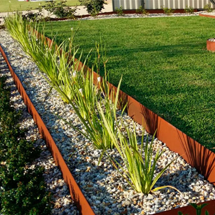 Decorative Corten Steel Edge Corten Steel Lawn Edge Steel Landscape ...