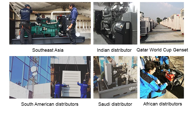 YOFEN Deutz Cummins per Kins Yuchai Engine 15/30/50kva Kw Silent Type ...