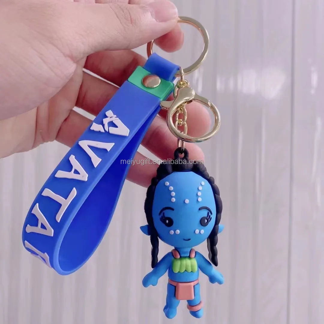 Creative Cartoon Animation Avatar Keychain Avatar Keychain Men Hanging ...