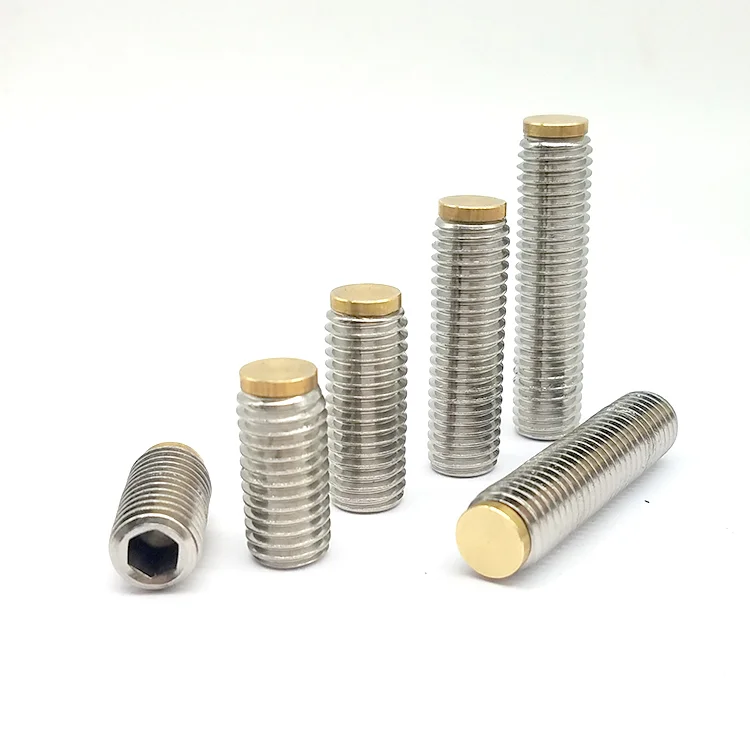 High Quality Rubber Nylon Tip Stainless Steel Grub Set Screw from China ...