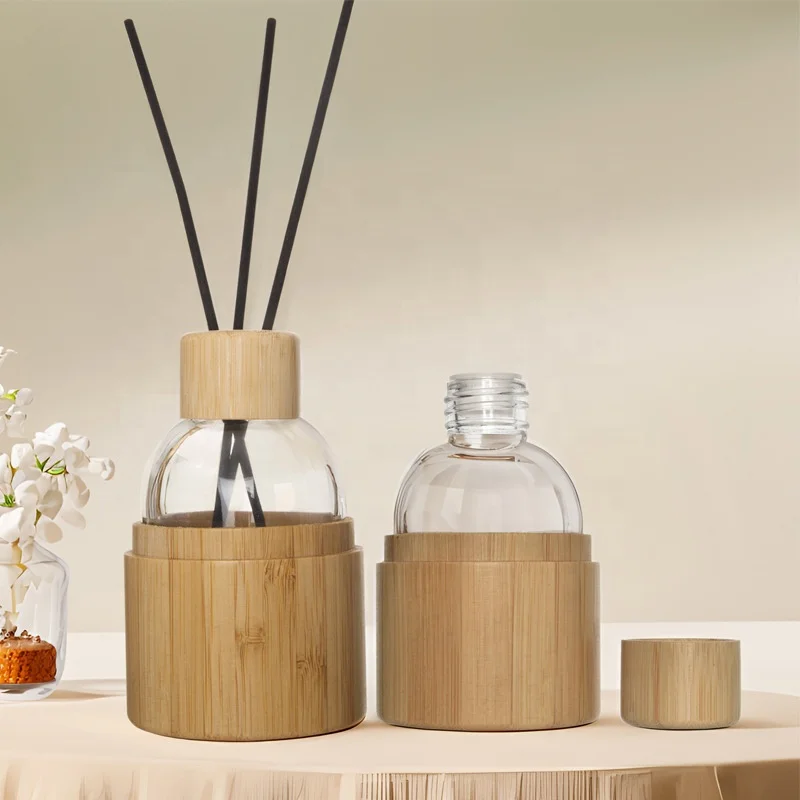 New Design Empty Refillable Perfume Glass Bottle 100ml Reed Diffuser ...