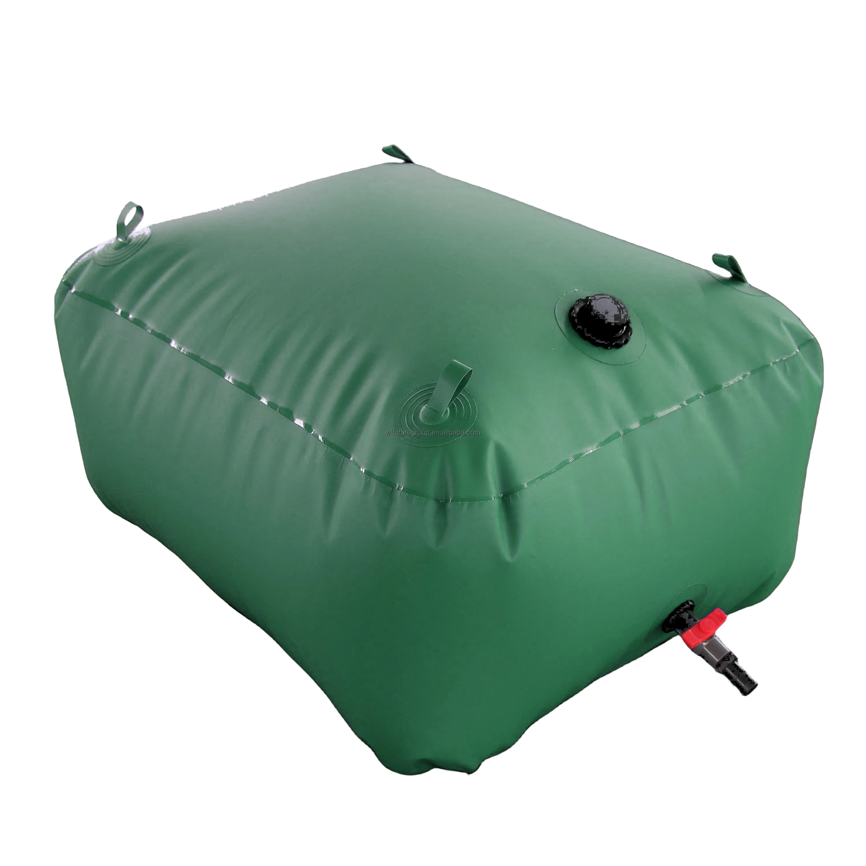 1000L Rectangle Portable Foldable Collapsible Pvc Bladder Flexible Rain ...