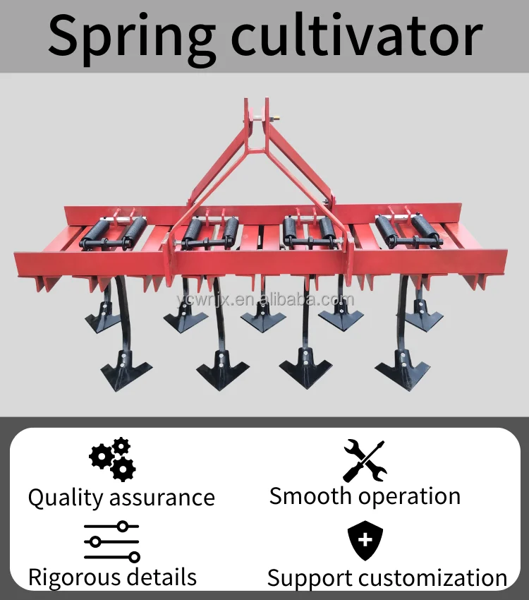 9 Tooth Cultivator Agricultural Intercropping and Weeding Machine ...