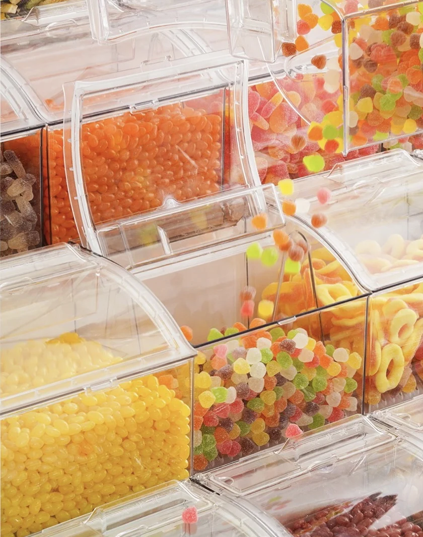 Ecobox Stackable Plastic Food Storage Bins For Candy & Snacks