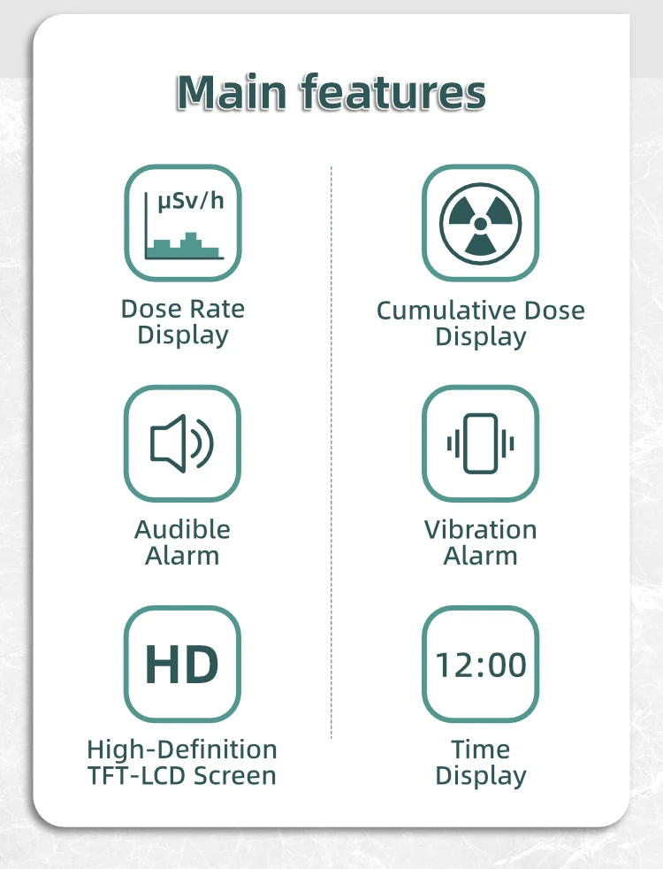 New Arrival Radiation Detector - Geiger Counter & Dosimeter