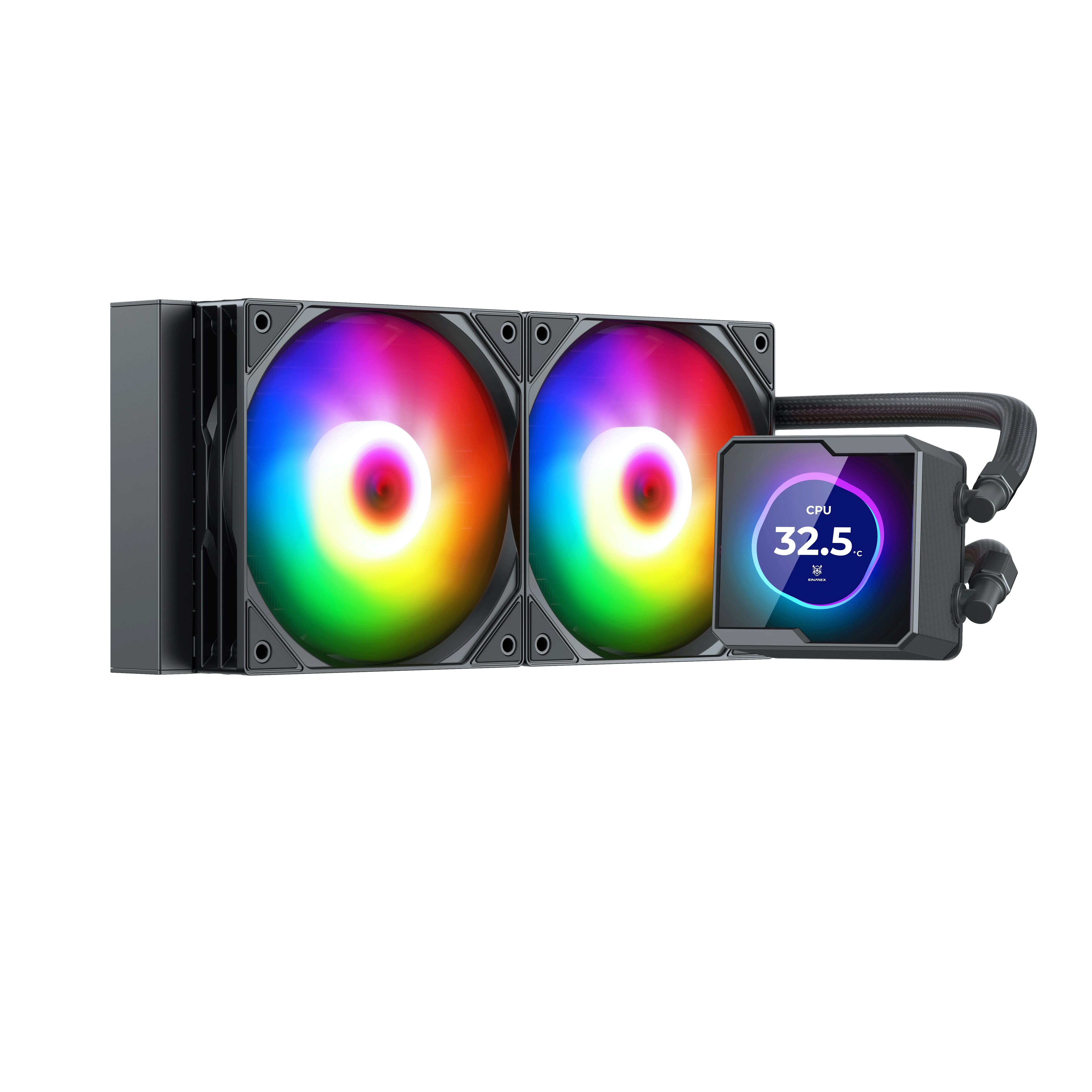 360mm Cpu Water Cooling With 5v ARGB Super Silent Water Cooler Fans for ...