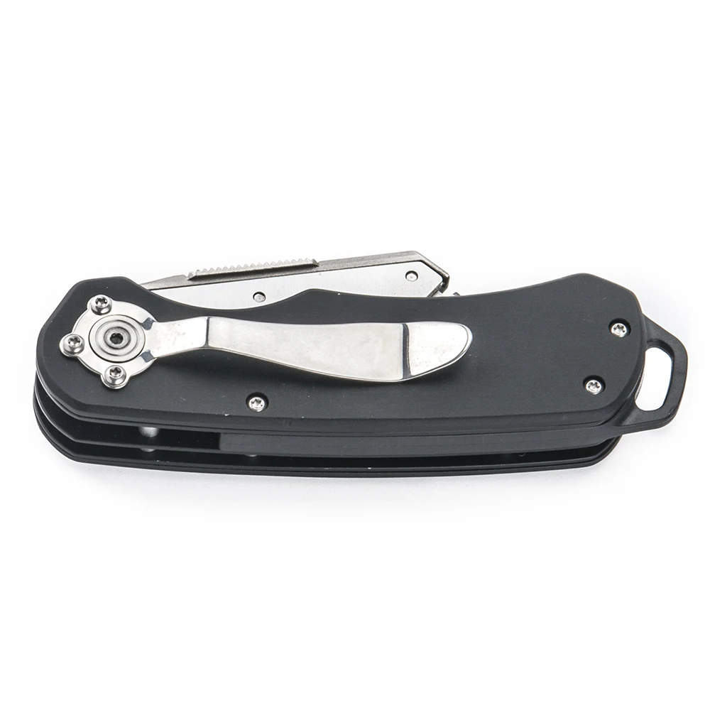 Multi Function Knife Belt Clip Saw Hex Wrench Ruler Bottle Opener ...