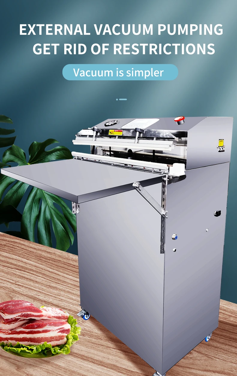 Industrial Nitrogen Gas Flushing External Vacuum Sealer Packing Machine ...