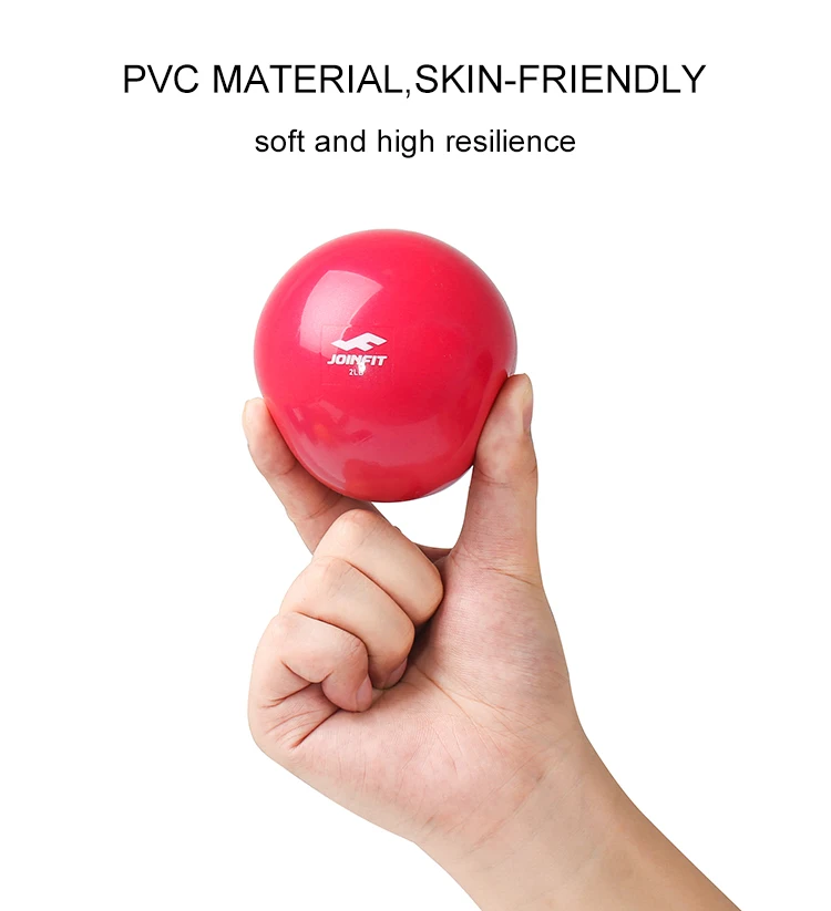 Joinfit Soft PVC Iron Sand Filled Weight Balls - Durable Gym Equipment