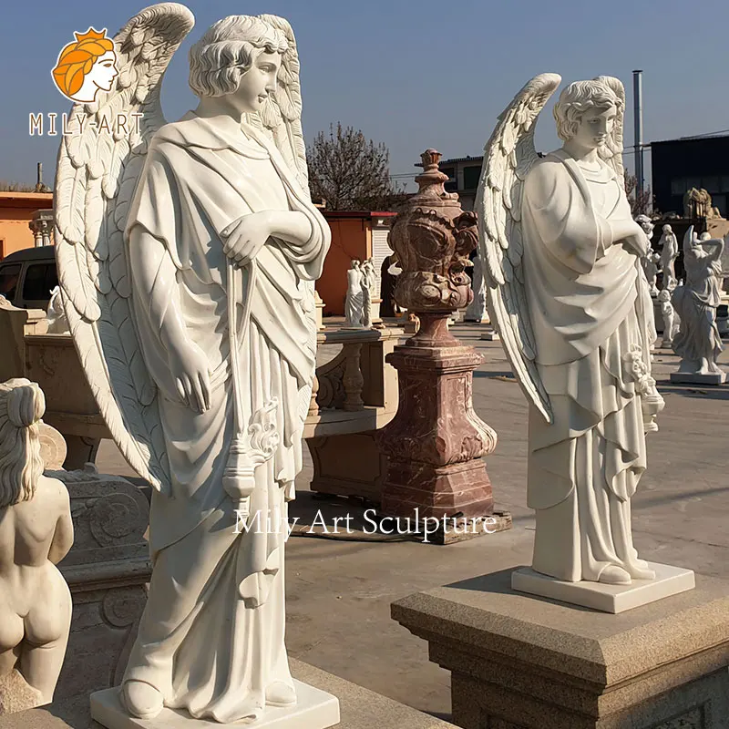 Custom Made Life Size Angel Sculpture for Hotel Decor