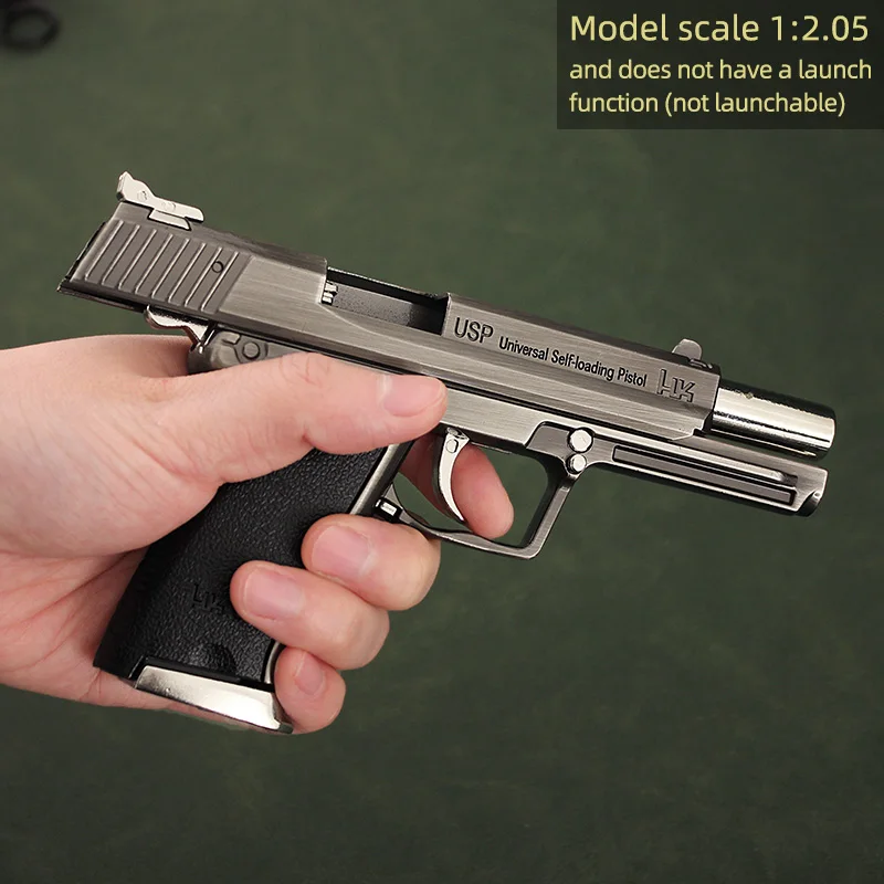 Pla Adults Hot Sell Realistic Steel Kids Metal Bullet Game Toy Gun ...