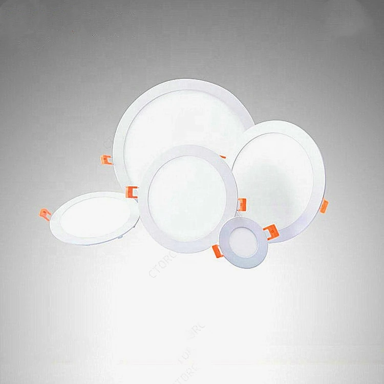 8000k 4200k 3000k Ctorch Round Decorative Lighting Recessed Led Panel ...