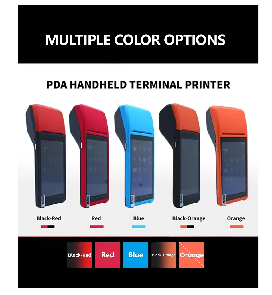 Q3 Android 3g/4g Hand Bill Machine Terminal Cash Register Nfc Handheld ...