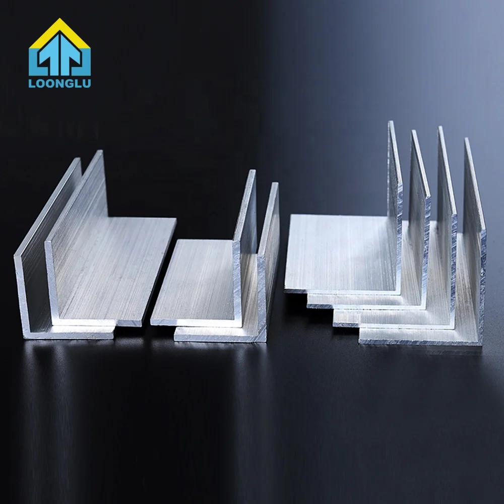 Customised Aluminium L Shape Aluminium Profiles With R Angle On One ...