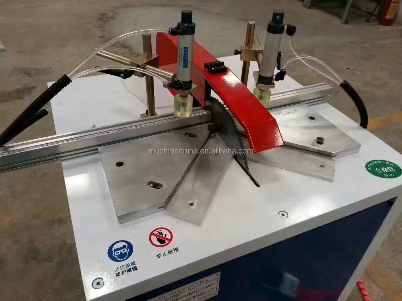 Aluminum Profile Cutting Machine For Door And Window Making 45/90 ...