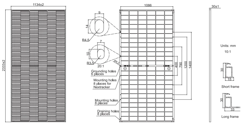 Ja N Type Bifacial Solar Panels Mono Half Cell Photovotatic Panels 580w ...