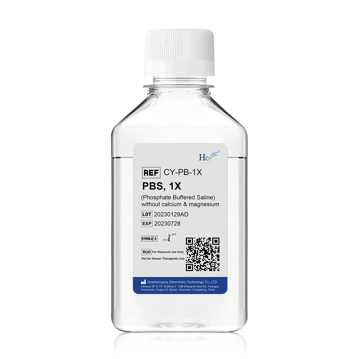 Sterile Phosphate Buffered Saline (PBS) - Customizable OEM Support