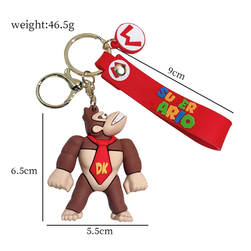 3D Rubber Cartoons Keychain - Custom Promotional Gift