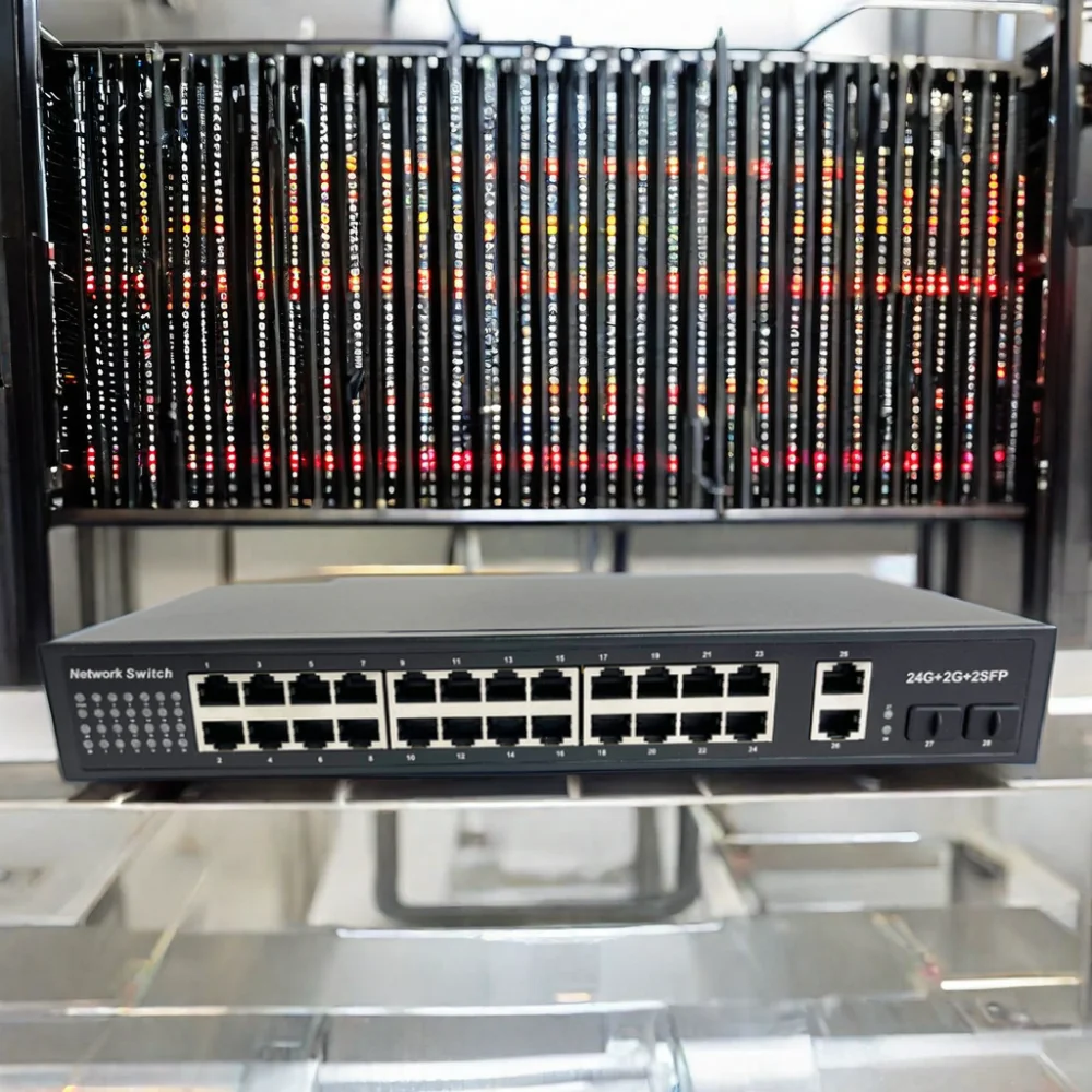 24 Port Gigabit Ethernet Switch - High-Speed Network Solutions