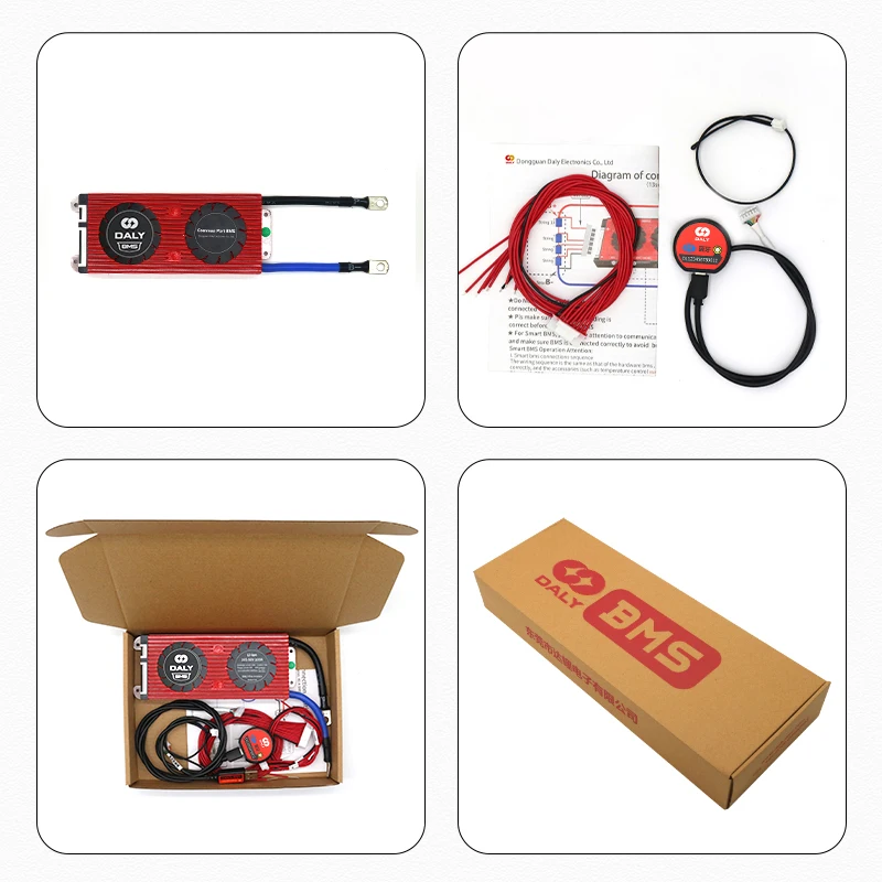 Daly Inteligente Lifepo4 Bms 8s 24v 200a Para Rv De Almacenamiento De ...