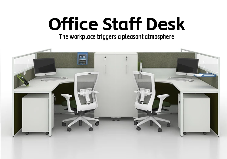Standard Sizes Of Office Workstation 4 Person Office Partition ...