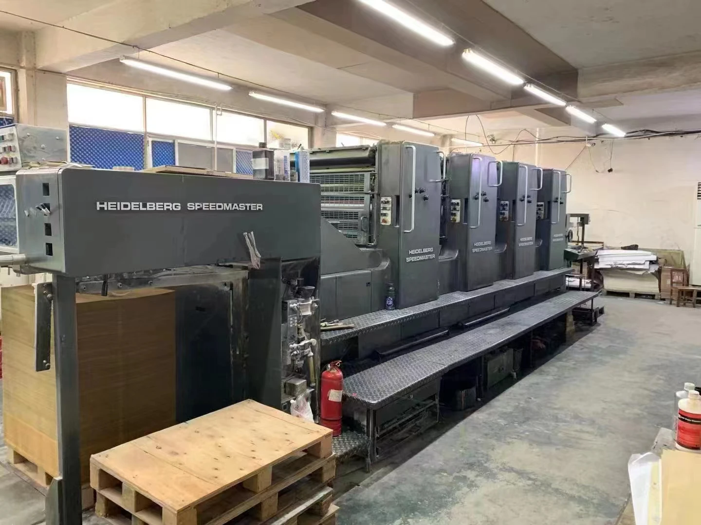 Heidelberg SM102/SM74 Four Colour Offset Printer Printing Machine