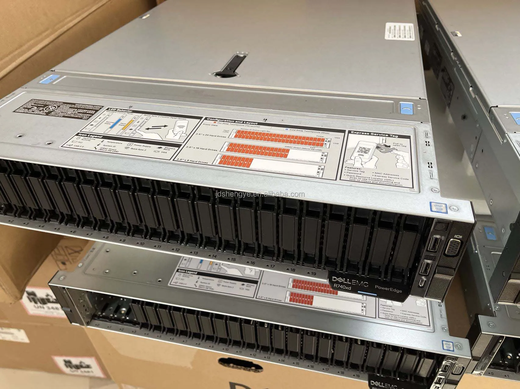 Dell Poweredge R740XD 2u Rack Server Used Server With High Performance ...