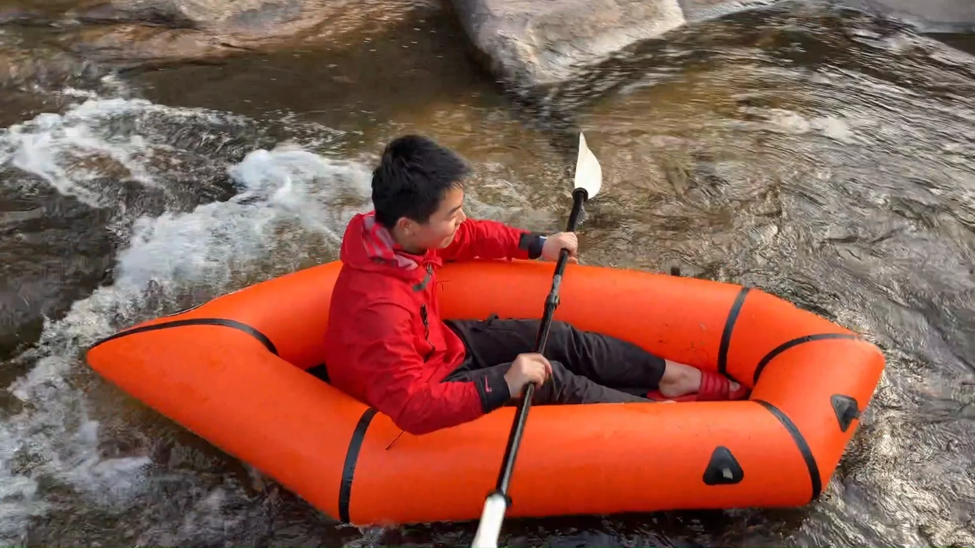 Ultralight Neokudo 235cm Whitewater Inflatable Packraft Tpu 1 Person ...