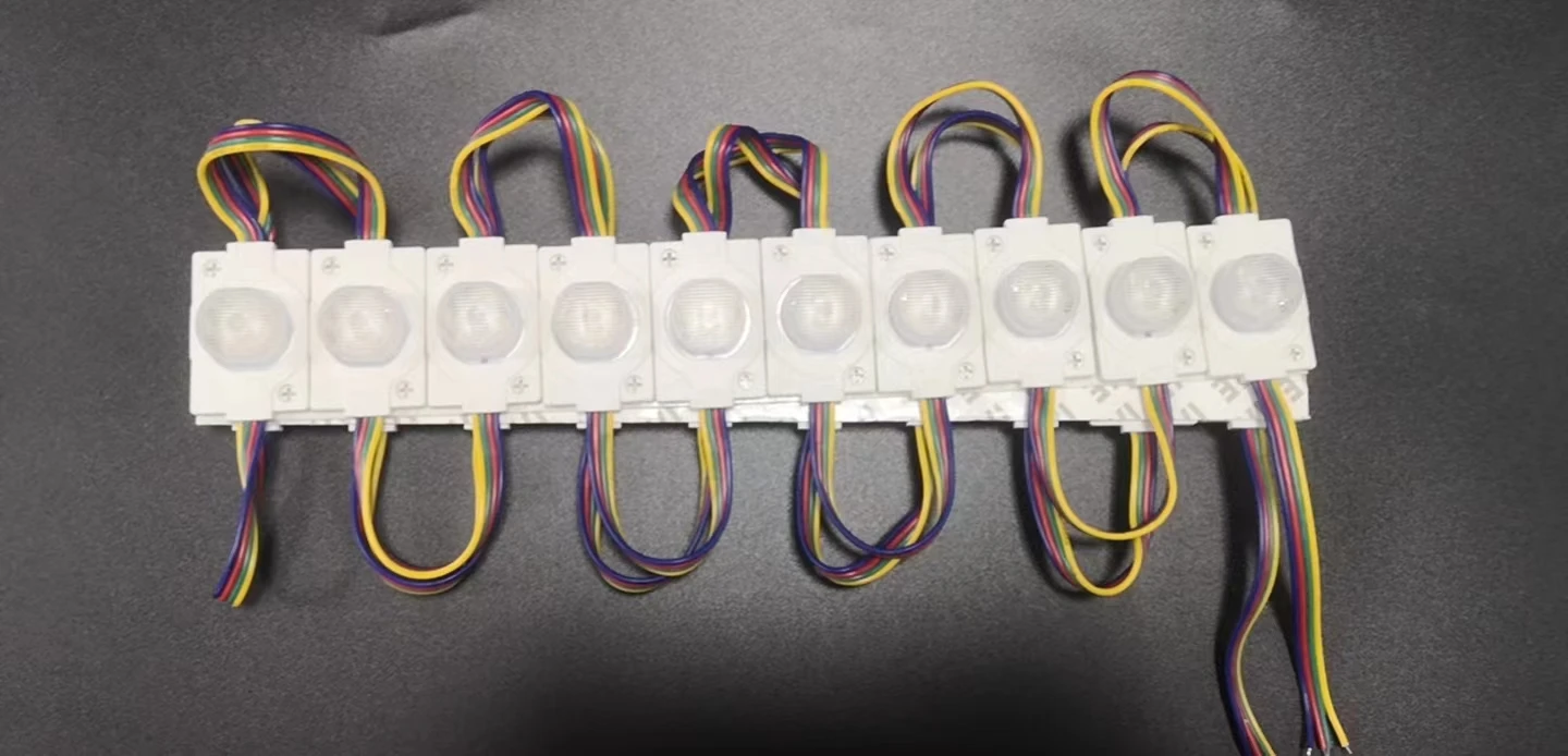 RGB DC12V LED Module for Motorcycle Colorful Side Lighting Injection ...