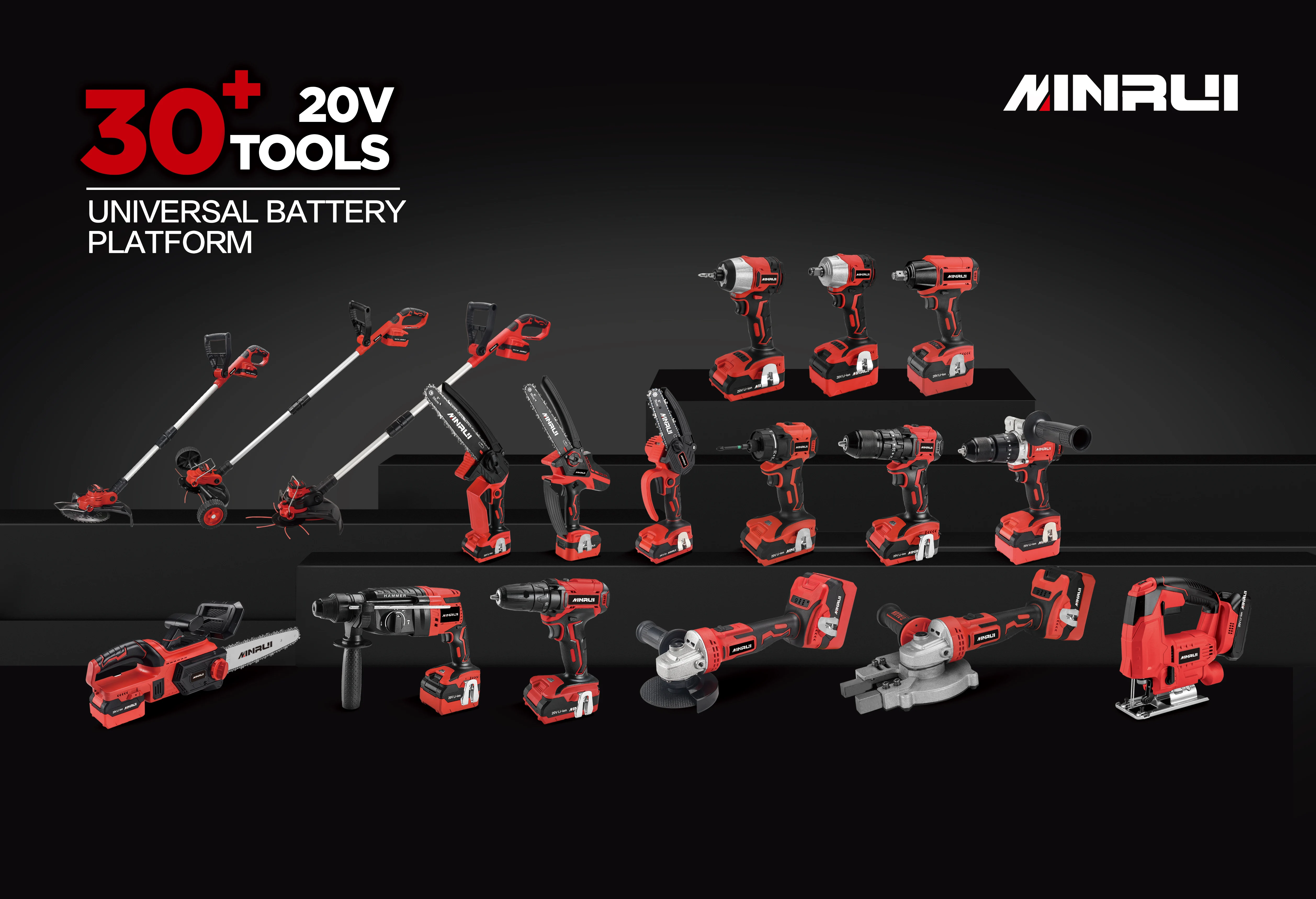 Minrui Mini Cordless Electric Chain Saw One-hand Woodworking Lithium ...