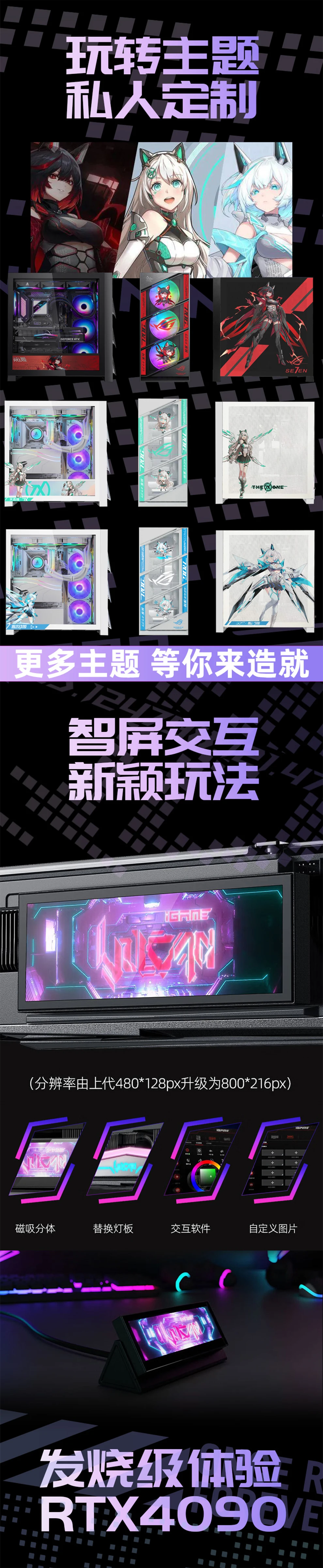 B750M-K B750-Plus I5 13600KF I7 13700F RTX 4060TI Gaming PC