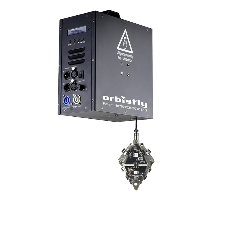 Kinetic Led Tube Ball Crystal Bulb Ring Triangle Diamond Dmx Hoist ...