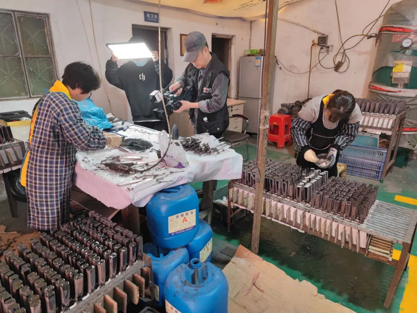 Hammer Pattern Forging Cutting Knife 40cr13 Stainless Steel Sand Than ...