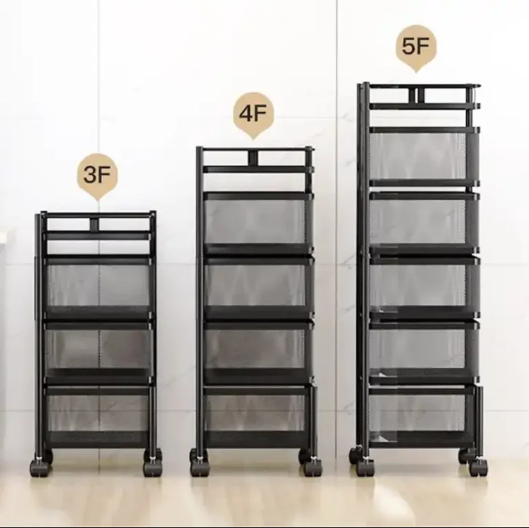 Kitchen Rotating Shelf - Save Space & Organize Efficiently