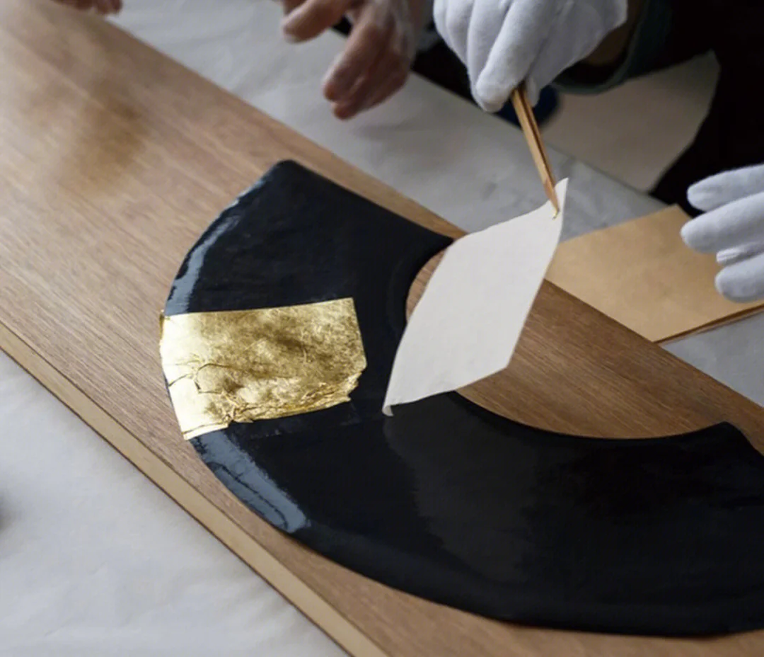 Red Paper Edible Gold Leaf Sheet 24k Cake Decor Real Gold Leaf Foil ...