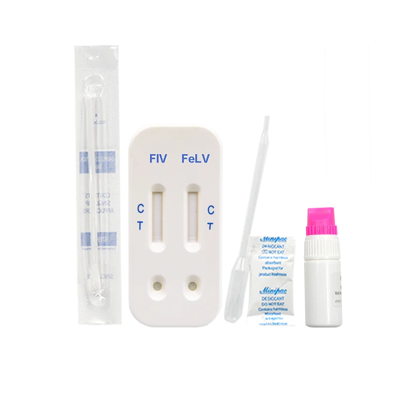 JNCMED Fiv+felv Rapid Test Kit - Reliable Diagnosis