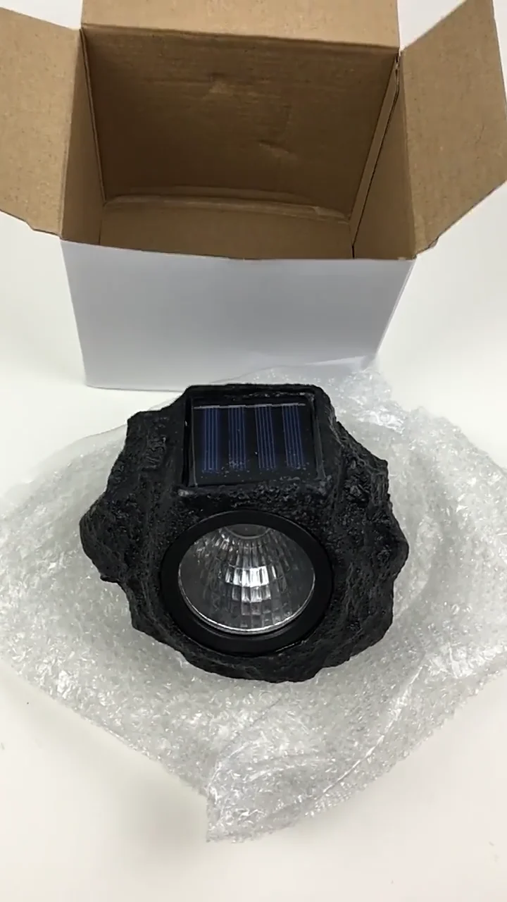 Solar Rock Lamp Outdoor Garden Solar Light Stone - Buy Lightsmax 3 ...