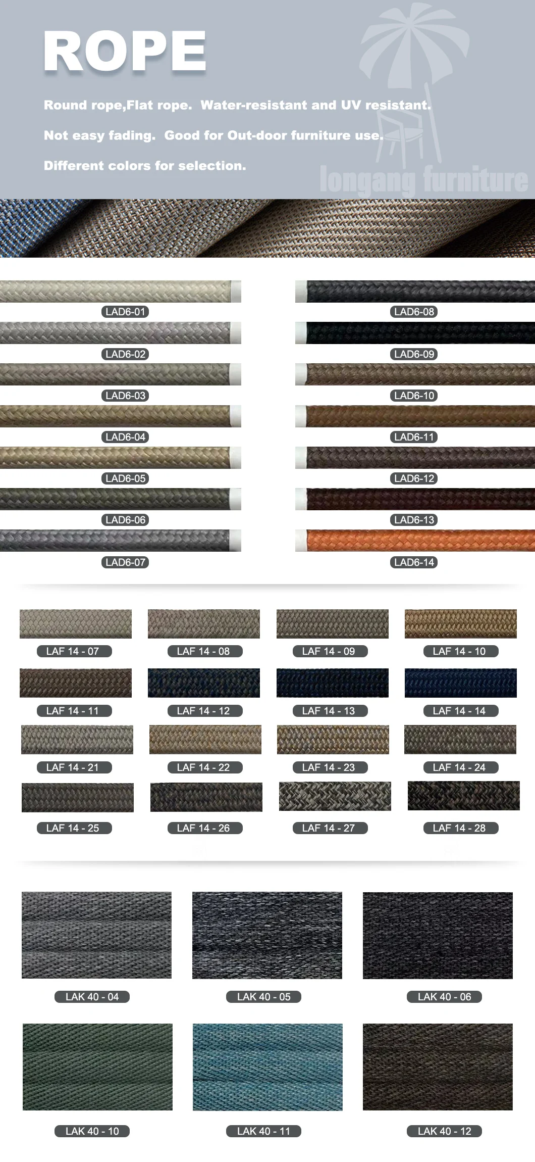 Woven Rope Outdoor Cafe Restaurant Furniture Patio Terrace Chairs ...