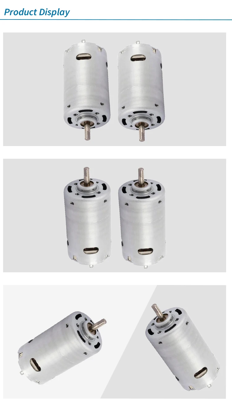 RS997 Dual Shaft DC Motor - High Efficiency Power Tool Motor