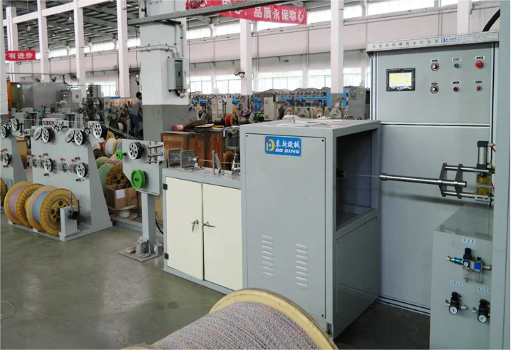 Lan Cable Figure 8 Cross Winding Machine Cable Manufacturing Equipment ...