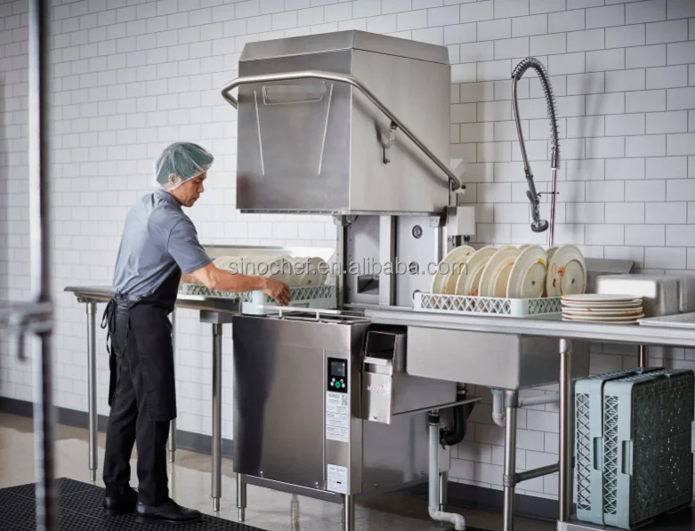 Stainless Steel Restaurant Commercial Restaurant Dishwasher Dish Washer ...
