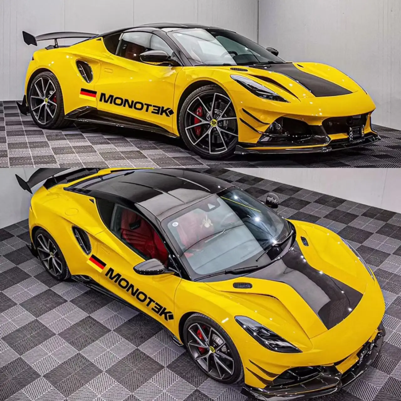 Dry Carbon Fiber Body Kit for Lotus Emira Front Lip