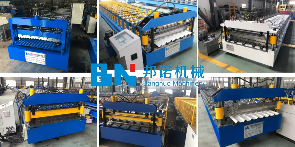 Corrugated Iron Roof Sheet Metal Zinc IBR Roofing Machine
