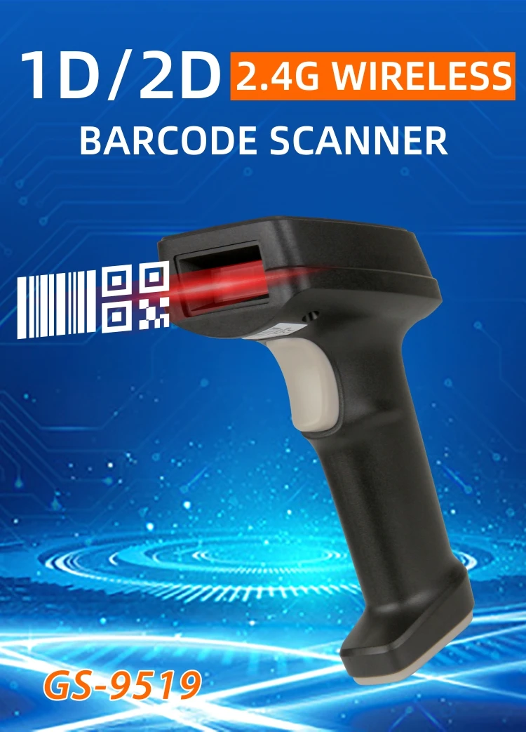 Gsan Usb 2d Barcode Scanner For Ean-8, Upc-a & More