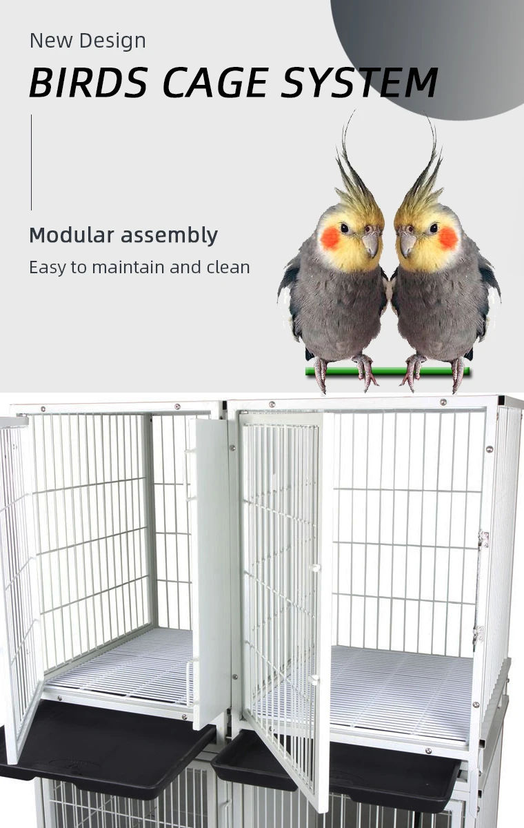 Cockatiel Cage China Bird House Factory Large Size Metal Mesh OEM ...