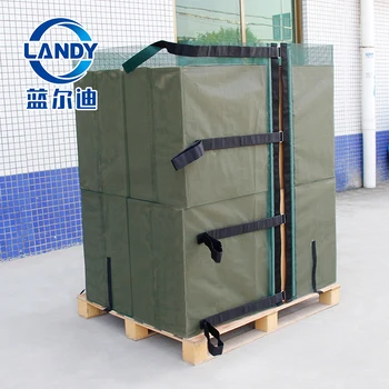 Eco Friendly Pallet Cover With Elastic Band Wrapping System Reusable ...