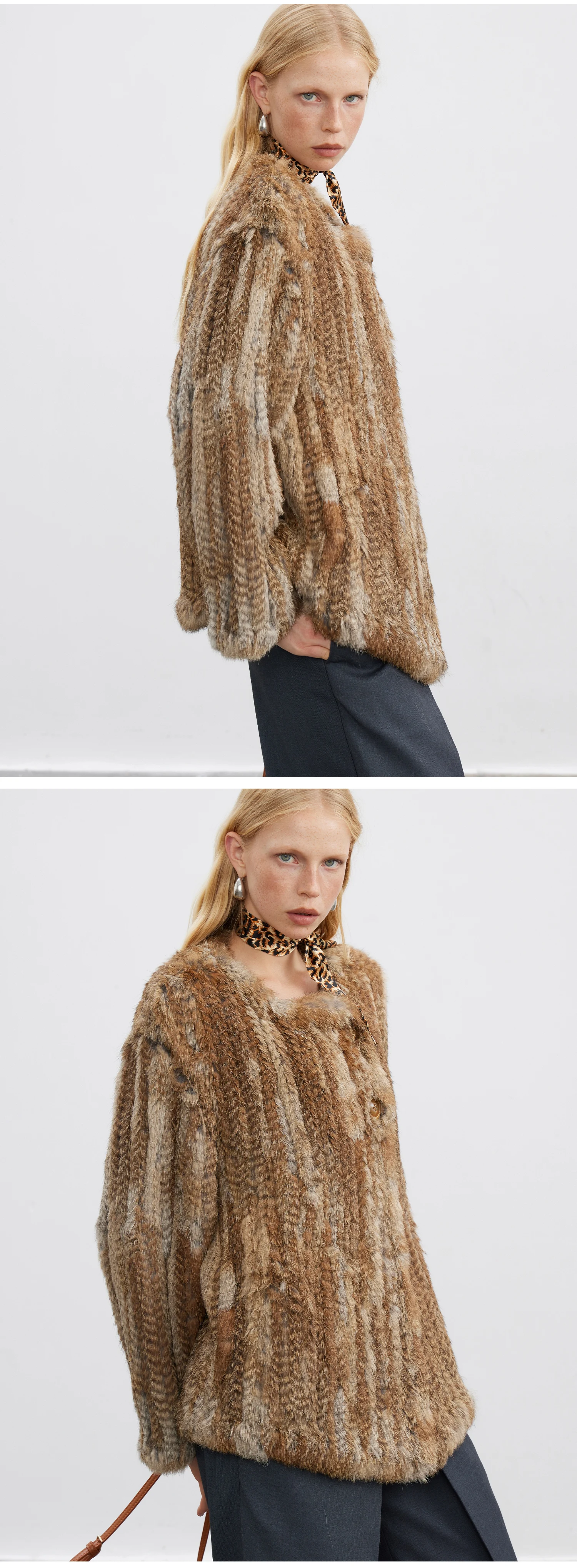 YR1276 Tongxiang Yanran Factory Wholesale Women Jacket Hand Knitted ...