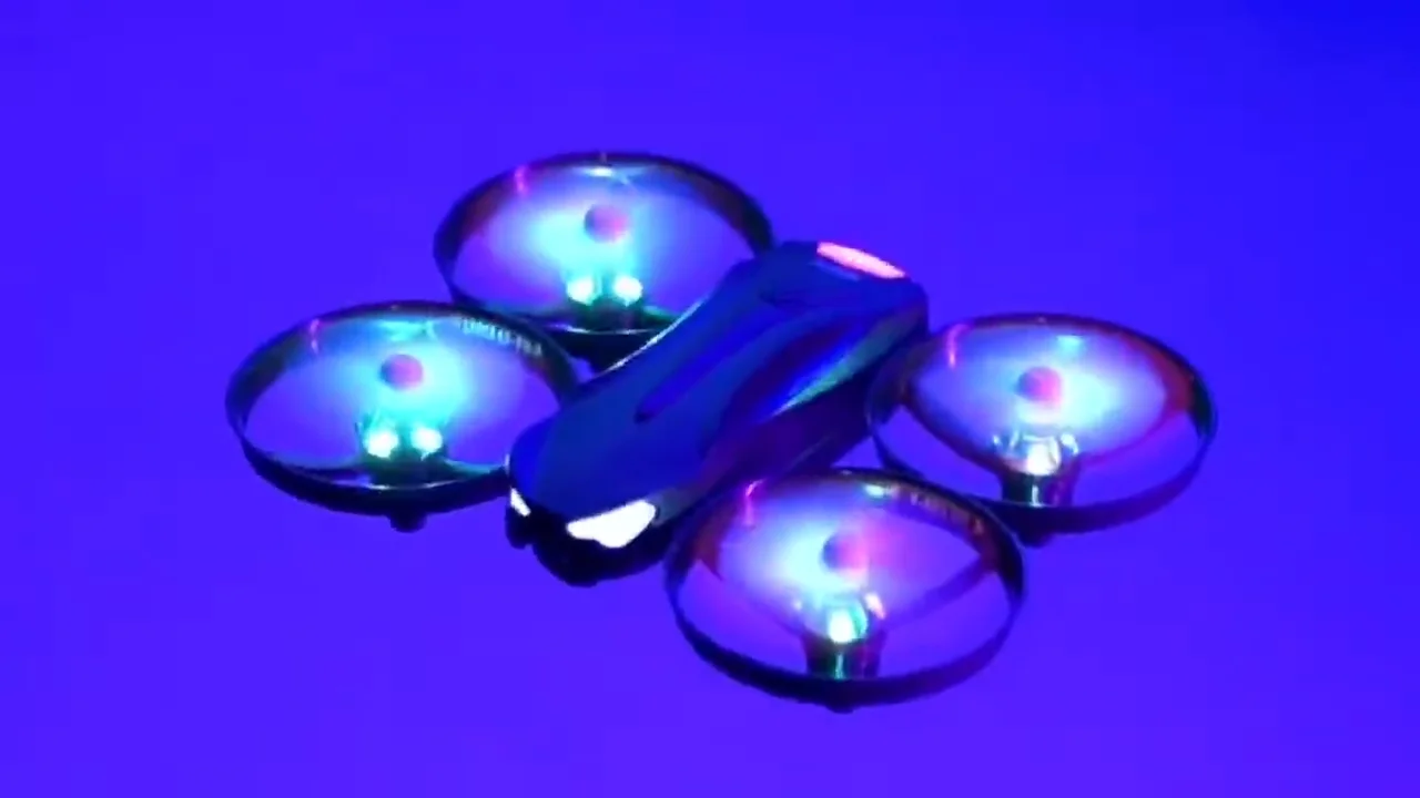 Beginners Toy With 7 Colors Led Lights 3d Flips Gesture Selfie 4drc V16 ...