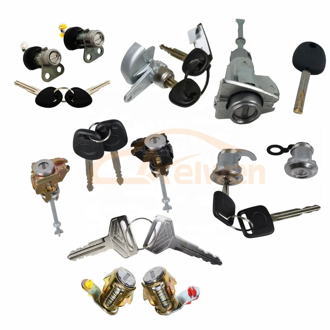 Alibaba.com: Auto Lock Cylinder Car Door Lock Compatible with Mercedes ...