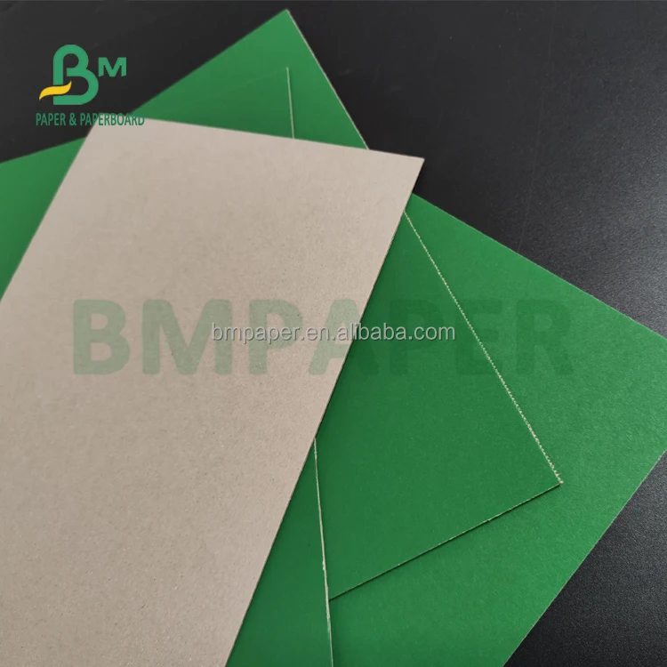 1000gsm 1200gsm Laminated Green Cardboard For Storage Box 700 X 1000mm ...